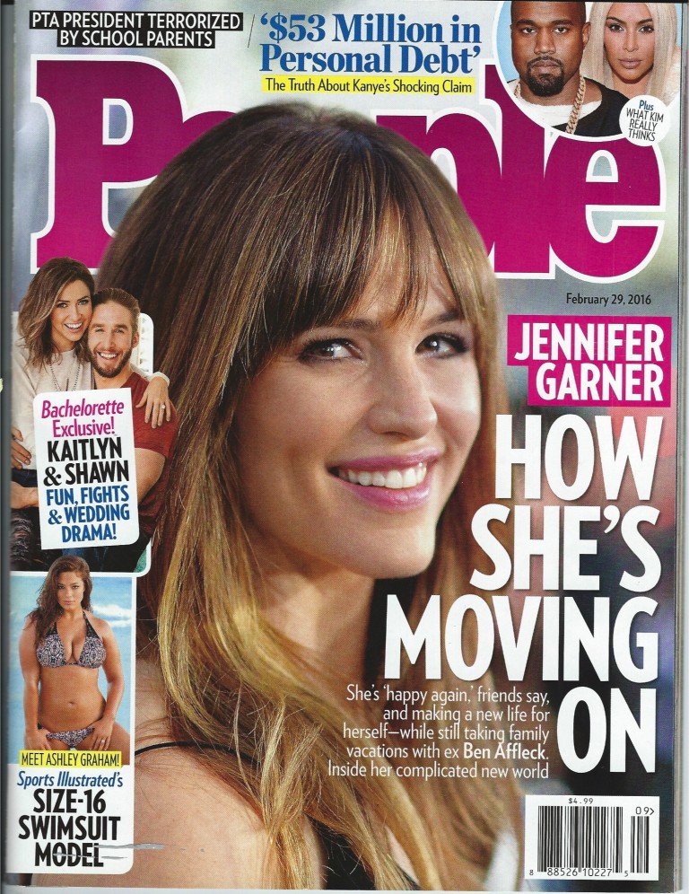 PEOPLE Magazine February 2016 | Tracie Butler Design